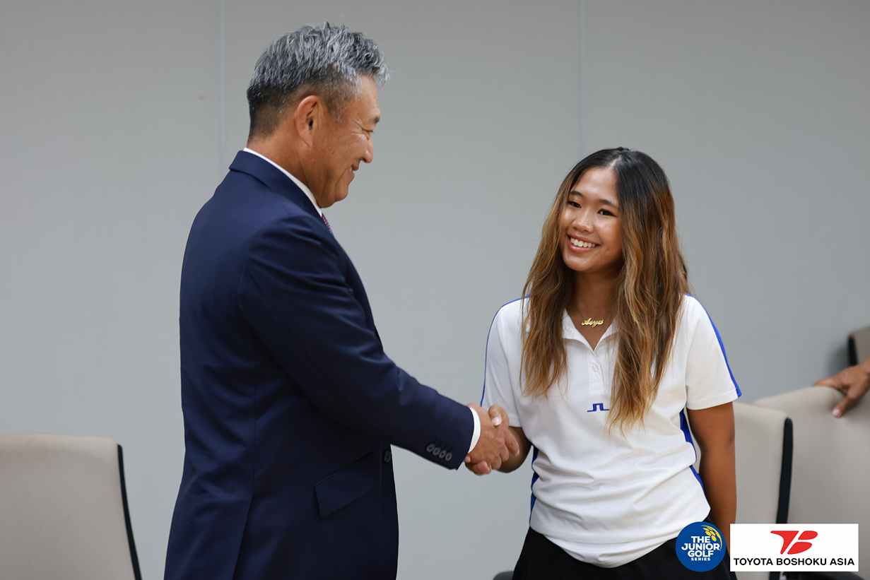 Junior Golfer Contract Press Release 2025 - Toyota Boshoku Asia Co., Ltd.